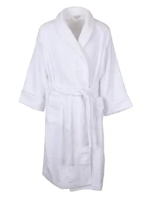 Frette Cotton Bath Robe - White