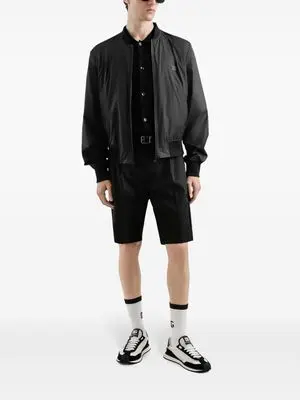 Dolce & Gabbana Logo-plaque Shirt - Black