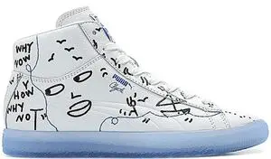 PUMA Clyde Mid Shantell Martin Sneakers - Puma White