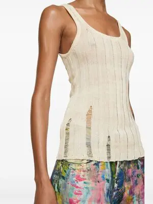 Acne Studios Distressed Tank Top