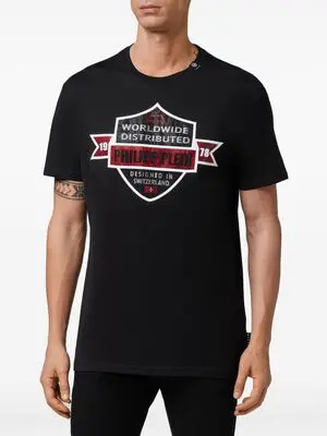 Philipp Plein Pp Crest T-shirt - Black