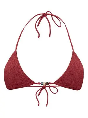 Bond Eye Ingrid Bikini Top - Red