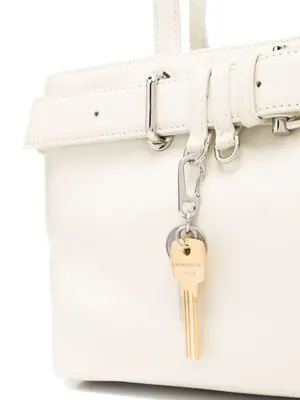 OSOI Leather Shoulder Bag - Neutrals