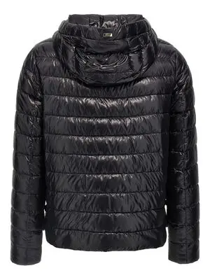Herno Hooded Jacket - Black