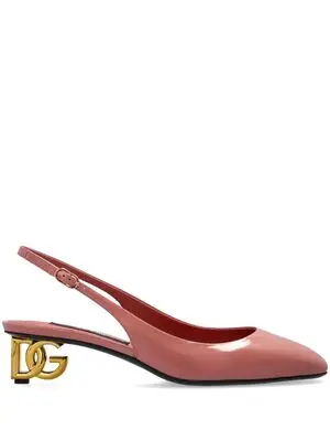 Dolce & Gabbana Logo-heel Pumps