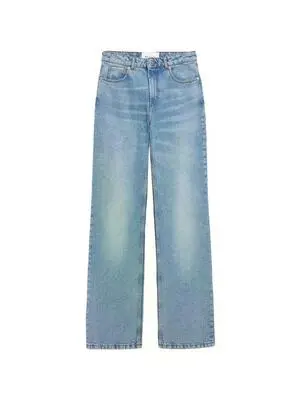 AMI Paris Cotton Large Fit Jeans - Blue
