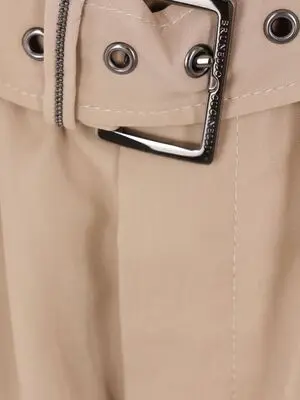 Brunello Cucinelli Belted Gauze Trousers