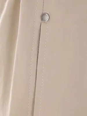 Brunello Cucinelli Belted Gauze Trousers