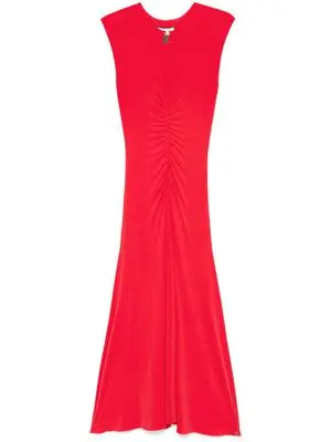 NISSA Ruched Maxi Dress