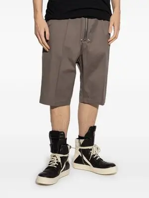 Rick Owens Stretch-cotton Bermuda Shorts