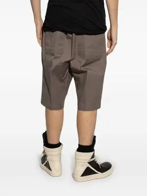 Rick Owens Stretch-cotton Bermuda Shorts