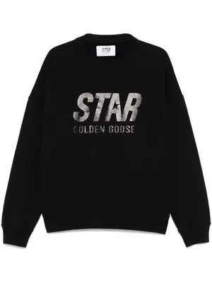 GOLDEN GOOSE Logo-stamp Sweatshirt