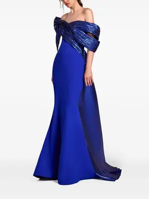 GABY CHARBACHY Off-shoulder Mermaid Gown