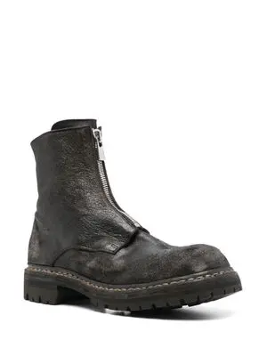 Guidi 45mm Leather Ankle Boots - Black