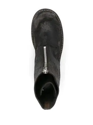 Guidi 45mm Leather Ankle Boots - Black