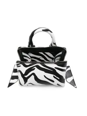 Attico Zebra-print Tote Bag
