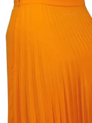 MAISON MARGIELA Pleated Skirt - Orange