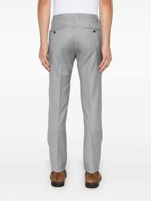 Incotex Slub-texture Trousers - Grey