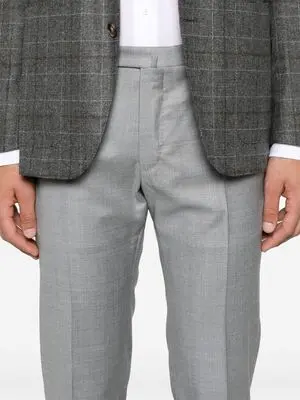 Incotex Slub-texture Trousers - Grey