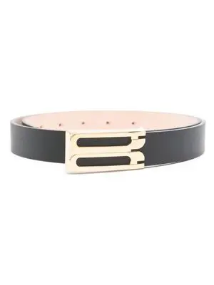 Victoria Beckham Jumbo Frame Belt - Black