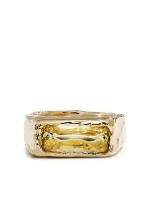 FIE ISOLDE 14k Yellow Cogency Beryl Band Ring - Gold