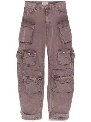 Attico Cargo Trousers - Brown