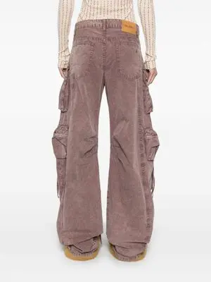 Attico Cargo Trousers - Brown