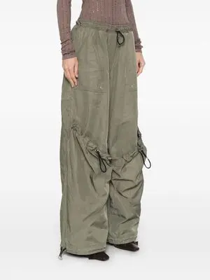 Attico Wide-leg Trousers - Green