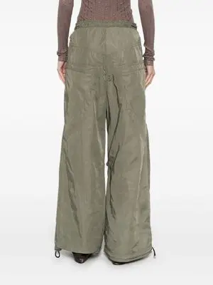 Attico Wide-leg Trousers - Green