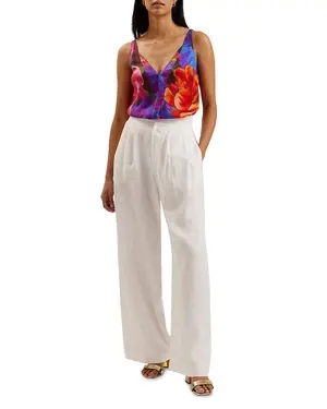 Ted Baker London Atheri Printed V-neck Cami Top