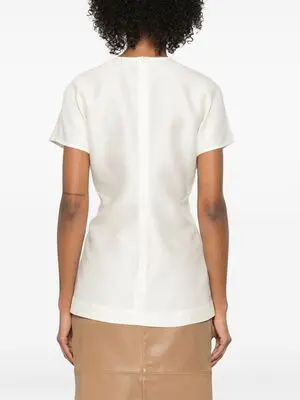 TOTEME Cap-sleeve Top - Neutrals