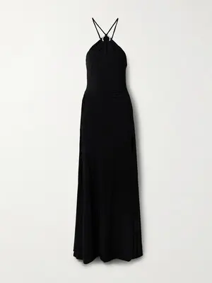 Tove Mika Embellished Maxi Dress - Black