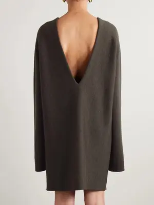 Khaite Elle Wool-blend Mini Dress