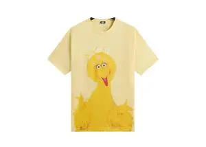 Kith X Sesame Street Big Bird Tee Shirt Sunrise