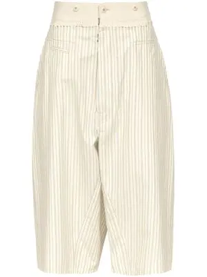 MAISON MARGIELA Striped Shorts