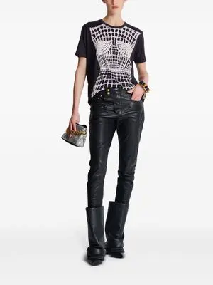 Balmain Trompe L'oeil-print T-shirt