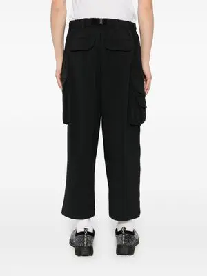SPOONYARD Belted Cargo Pants - Black