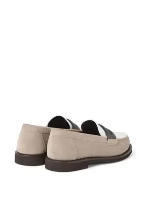 Brunello Cucinelli Suede Loafers