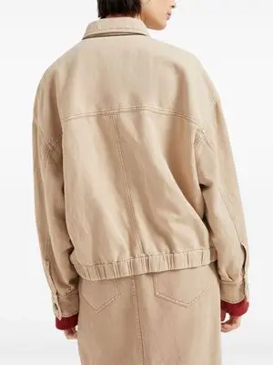 Brunello Cucinelli Monili Jacket - Neutrals