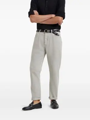 Brunello Cucinelli Straight Jeans - Neutrals