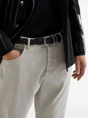 Brunello Cucinelli Straight Jeans - Neutrals