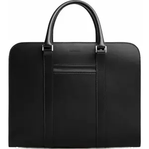 CARL FRIEDRIK Palissy Double Briefcase - Black