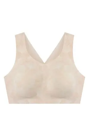 EVELYN & BOBBIE Defy Wireless Bra - Champagne Gingko