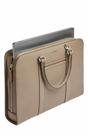 CARL FRIEDRIK Palissy Briefcase - Taupe