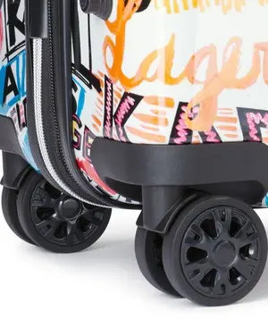 Karl Lagerfeld Logo Explosion Upright Suitcase