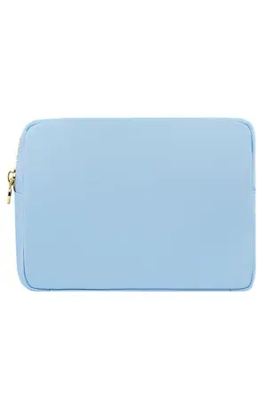 Stoney Clover Lane Stoney Clover Lane Large Zip Pouch Periwinkle