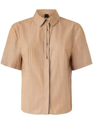 Pinko Striped Shirt - Brown