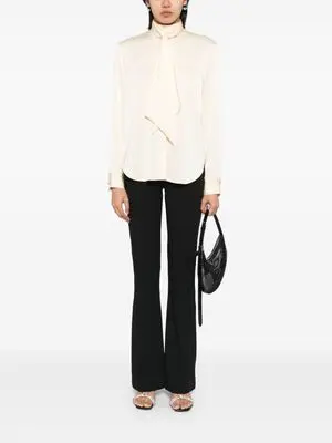 Alex Perry Tie Shirt - Neutrals