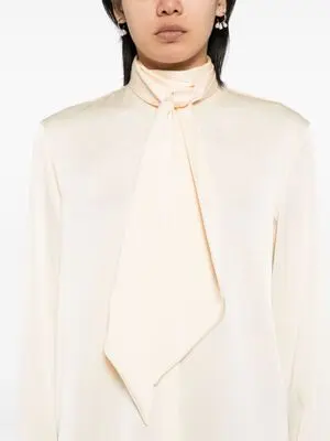 Alex Perry Tie Shirt - Neutrals