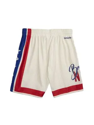 Mitchell & Ness Joey Bada$$ X Brooklyn Nets Swingman Shorts - White